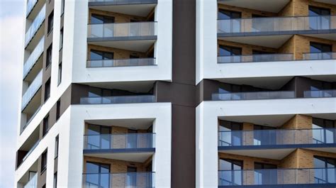 Premium Photo A Building With A Row Of Windows That Says Windows