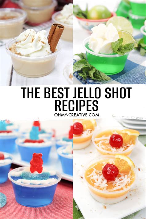 The Best Jello Shot Recipes Oh My Creative