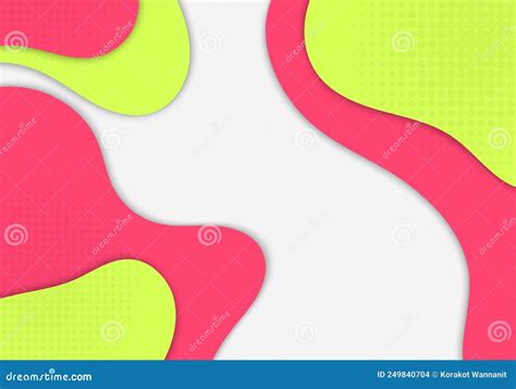 Abstract Colorful Doodles Template Design Decorative Style Artwork Overlapping Style Decoration