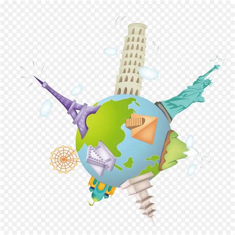 在地球上的著名建筑png图片素材下载图片编号ymrnwprp 免抠素材网