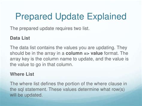 sql prepared statements tutorial