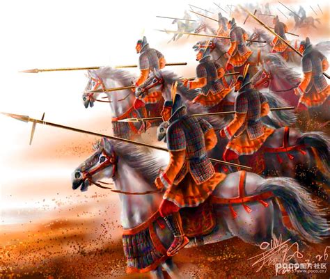 Charge Of The Imperial Han Chinese Cataphracts In Mongolia Against The