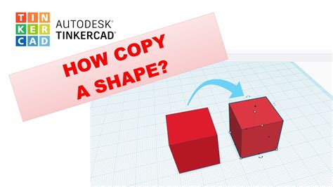How To Copy A Shape In Tinkercad Youtube