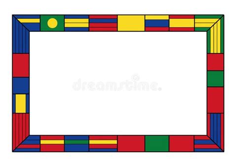 Flag Border Clipart Stock Vector Illustration Of Decoration 372279028