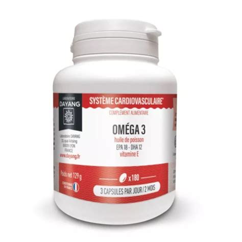 Omega 3 Epa 18 Dha 12 Heart Function Dayang