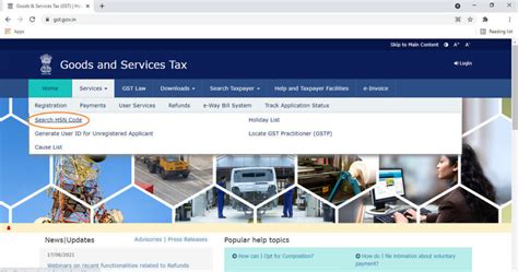 How To Find Hsn Code For Gst Registerexperts