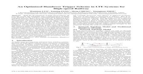 an optimized handover trigger scheme in lte systems …