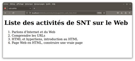 Visuel Créé Par Le Navigateur En Lisant Le Html