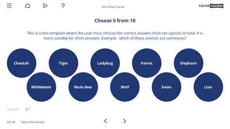 5 Creative Elearning Knowledge Check Types Fastercourse
