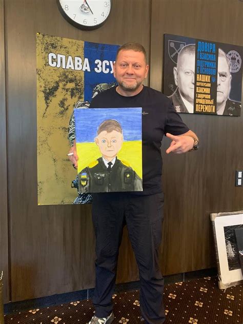 11 Year Old Sofiyka From Kramatorsk Drew A Portrait Of Her Hero And