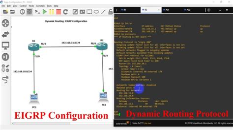Eigrp Configuration Gns3 Lab Dynamic Routing Protocol Technical Hakim Youtube