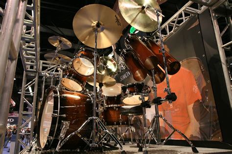 Simon Phillips Cymbal Setup