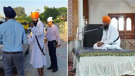 অবশেষে গ্রেফতার খালিস্তানপন্থী নেতা অমৃতপাল সিং