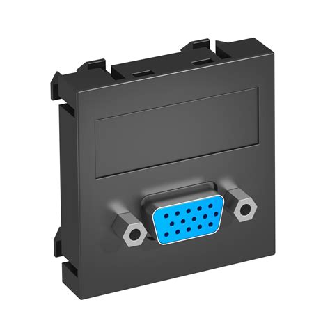 Vga Connection 1 Module Straight Outlet As Screw Connection Vga