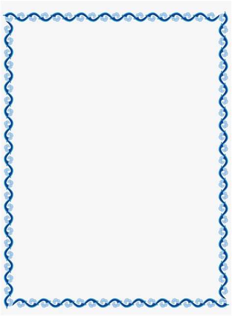 blue border outline