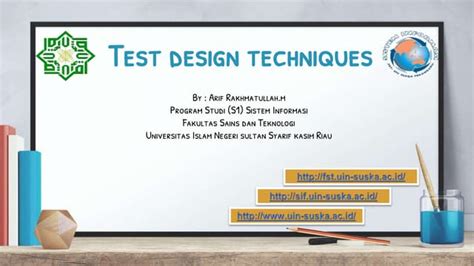 test design techniques pptx educational assessment education