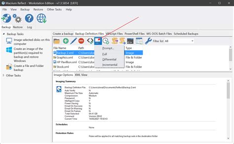 Backup And Restore With Macrium Reflect Page Tutorials