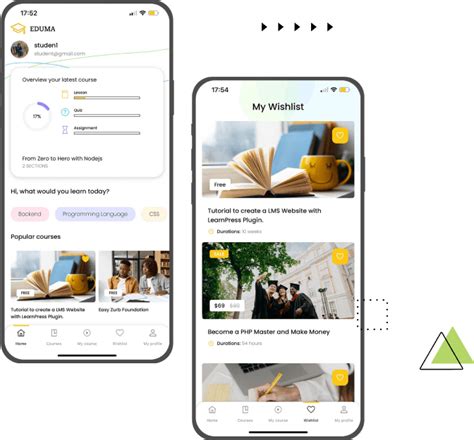 LearnPress Mobile App React Native LMS App IOS Android