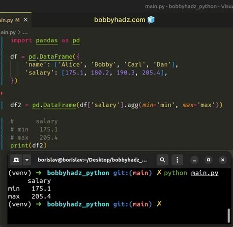 Pandas Specificationerror Nested Renamer Is Not Supported Bobbyhadz