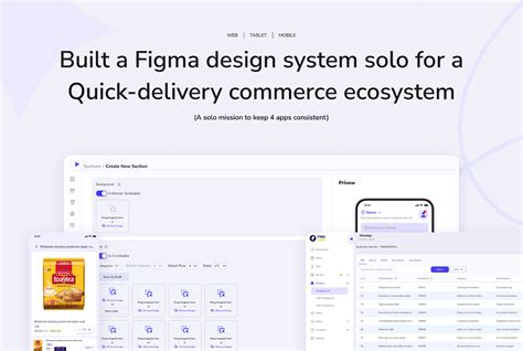 Architecting Clarity A Scalable Design System For Quick Commerce By