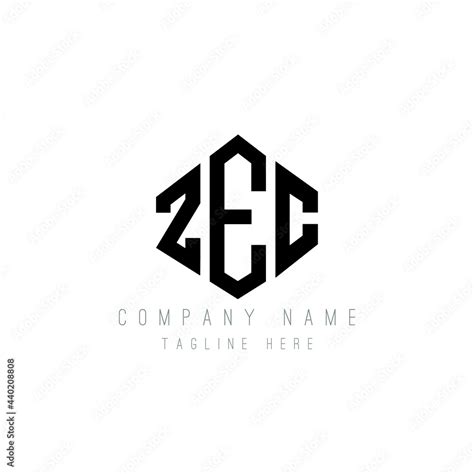 Zec Letter Logo Design With Polygon Shape Zec Polygon Logo Monogram Zec Cube Logo Design Zec