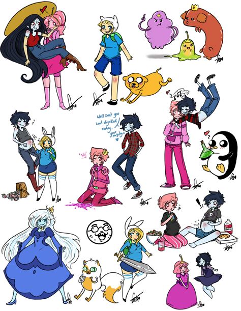 Adventure Time Sketch Dump By Squidbiscuit On Deviantart