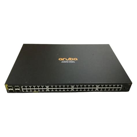 Hpe R8n85a Aruba Cx 6000 48 Port Gigabit Poe Switch New