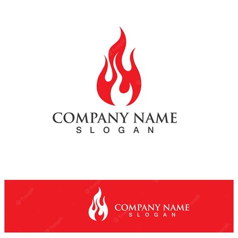 화재 로고 템플릿 불꽃 기호 아이콘 벡터 프리미엄 벡터
