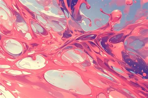 Premium Photo Abstract Liquid Motion Background With Vibrant Fluid Dynamics