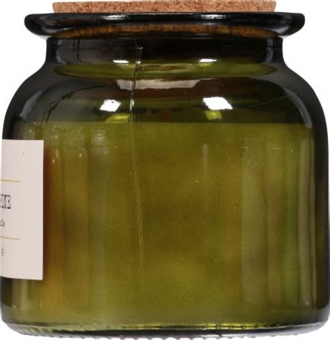 Foundry Candle Co Balsam Pine Soy Wax Candle Dark Green 15 Oz