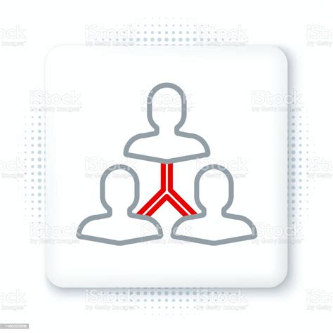 흰색 배경에 격리된 라인 프로젝트 팀 베이스 아이콘입니다 비즈니스 분석 및 계획 컨설팅 팀 워크 프로젝트 관리 다채로운 개요