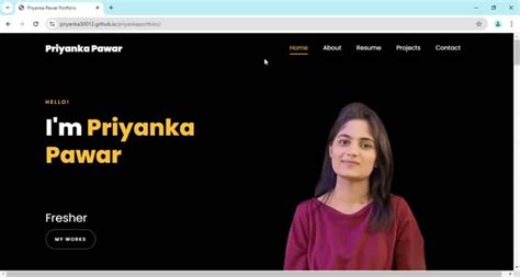 Sharing My Portfolio Of Software Development Work Priyanka Pawar