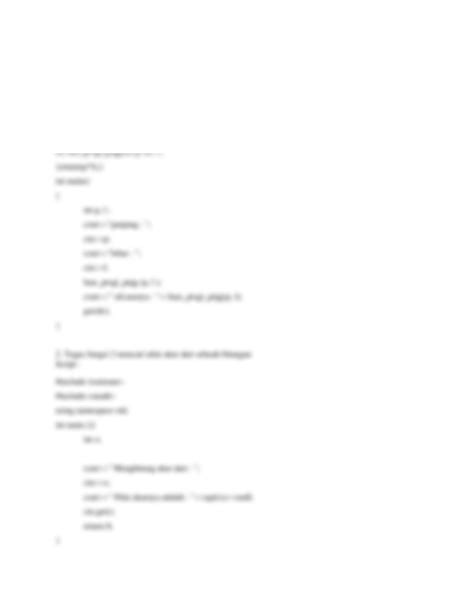 SOLUTION Contoh Algoritma Fungsi Dalam Program C Studypool