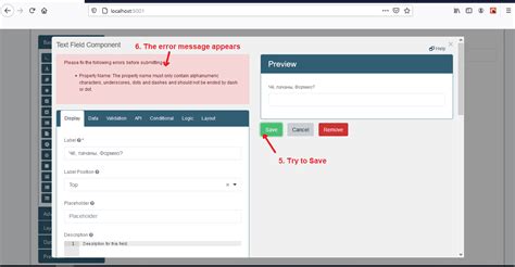BUG UNEXPECTED BEHAVIOR The Error Message Does Not Reflect The Cause Of The Error Issue