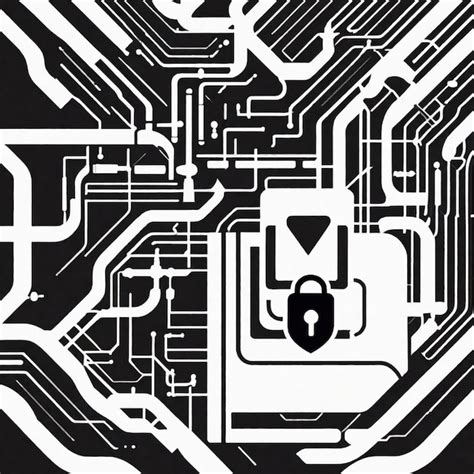 Premium AI Image Cybersecurity And Data Protection