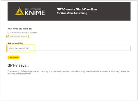 Gpt 3 Meets Stackoverflow Humans Vs Machine Knime