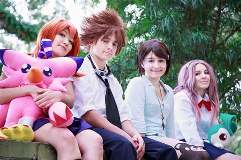 Digimon Adventure Tri Cosplay Sora Tai Kari Mimi By Firecloak On Deviantart