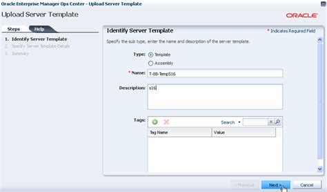 Enterprise Manager Ops Center Creating Vservers Contents