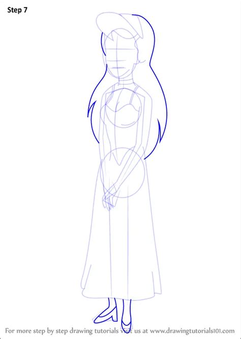 How To Draw Princess Clara From Drawn Together Drawn Together Step By Step