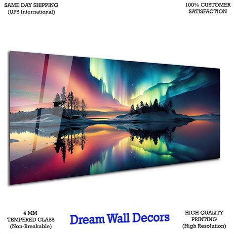 Tempered Glass Wall Art Panoramic Wall Art Wall Decor Glass Printing