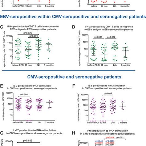 Lymphocyte Subpopulations In Cmv Seropositive And Seronegative
