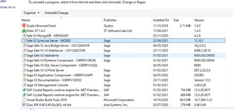 Learning To Update The Syracuse Server Component Sage X3 Support Sage X3 Community Hub