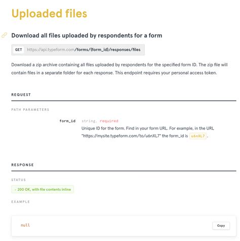 How To Download All Files Uploaded From Typeform Api Community
