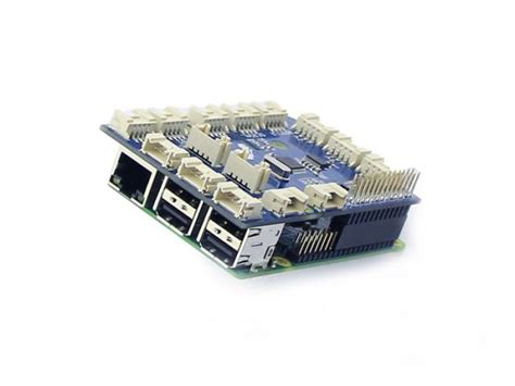 GrovePi Plus 樹莓派 Grove 插座式 擴充板 擴展板 支援Pi B 台灣物聯科技 TaiwanIOT