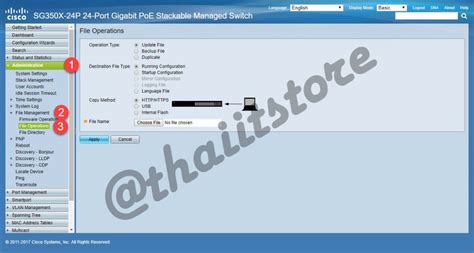 วิธี Save Configuration Cisco Small Business Switch ผ่านเว็บ Knowledge Base