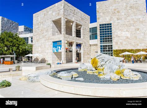 Los Angeles Usa Sep 26 2015 Campus Of The J Paul Getty Museum