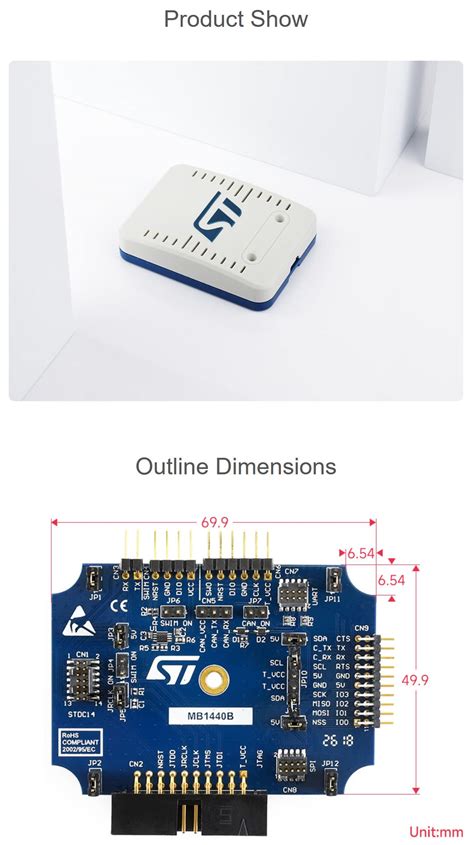 Mua Stlink V3set Microcontrollers St Stm8 And Stm32 Mcu Usb Swim Jtag Swd Modular Stand Alone In