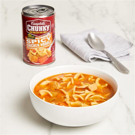 Campbells Chunky Spicy Chicken Noodle Soup Is What You Wished Grandma Made