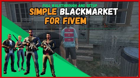 New Blackmarket Script 2023 Free Illegal Script Installation Fivem