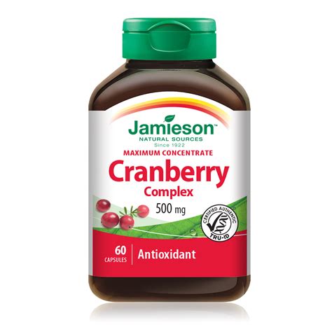 Cranberry Complex 500 Mg Jamieson Arabia